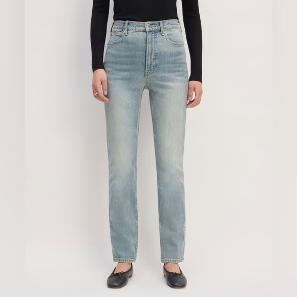 Everlane | Jeans | Everlane The Wayhigh Slim Jean Crop Short Light Wash ...